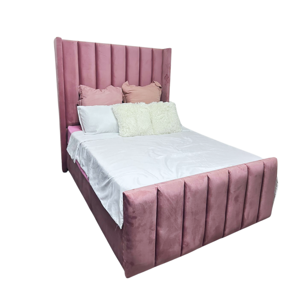 Luxe Panel Sleigh BedHeadboard and Bed Frame – Luxe Living Interiors